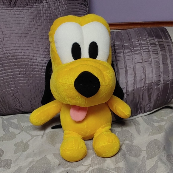 Disney | Toys | Disney Pluto Baby Plush Stuffed Animal Toy | Poshmark